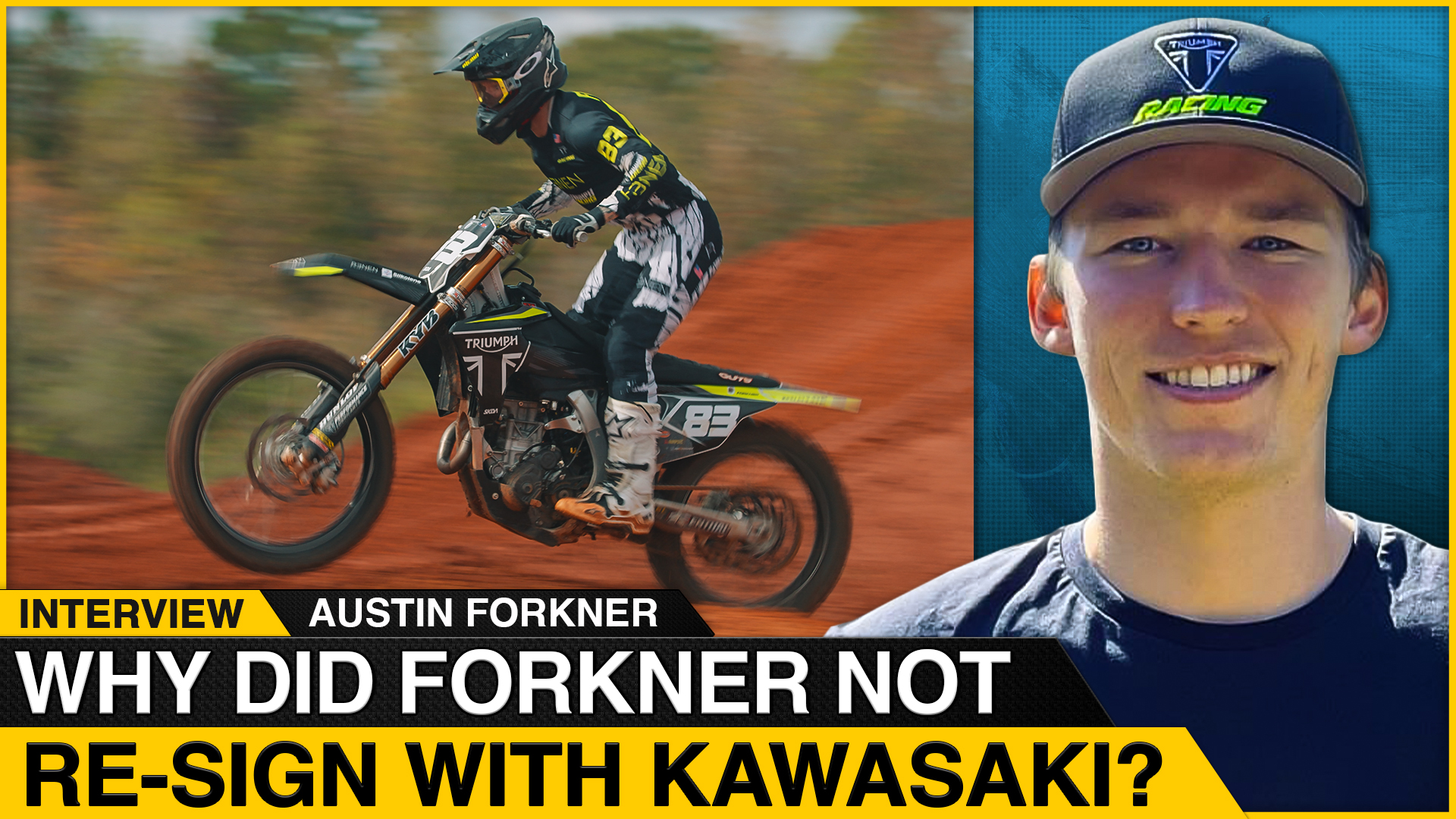 Why Did Forkner Not Re-Sign With Kawasaki? | Austin Forkner Interview - Motocross Feature - Vital MX